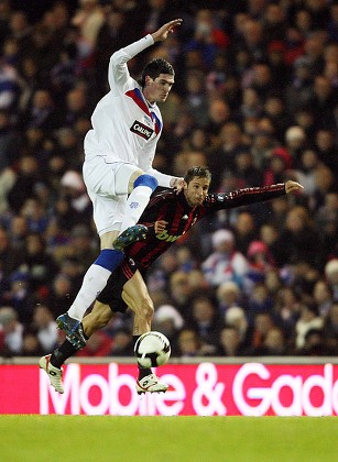 Kyle Lafferty Rangers Thiago Da Silva Editorial Stock Photo - Stock ...