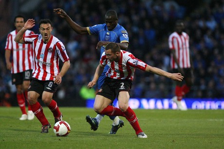 Sunderlands Phil Bardsley Portsmouths Nigerian Footballer Editorial ...