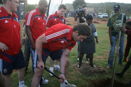 Rugby Union Nathan Hines Helps Plant Editorial Stock Photo - Stock ...
