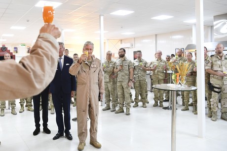 __COUNT__ King Philippe visits Belgian Air Force detachment, Al Azraq ...
