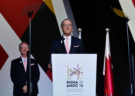 ANOC General Assembly, Doha, Qatar - 16 Nov 2016 Stock Pictures ...