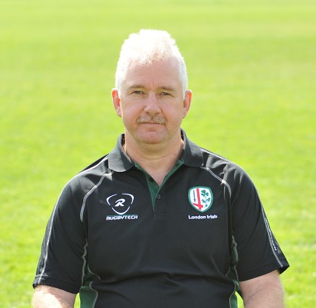 Dave Ellis Defence Coach London Irish Editorial Stock Photo - Stock ...