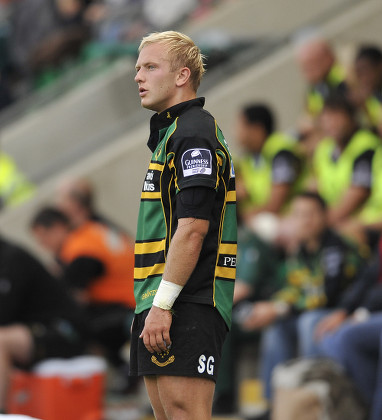 Shane Geraghty Northampton Saints Takes Conversion Editorial Stock ...