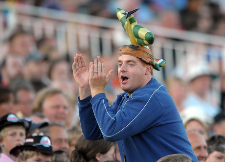 Kent Fan Stays Cheer On Finalists Editorial Stock Photo - Stock Image ...