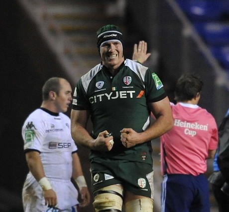 Bob Casey Captain London Irish Shows Editorial Stock Photo - Stock ...