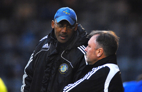 Football Keith Alexander Macc Manager Rochdale Editorial Stock Photo ...
