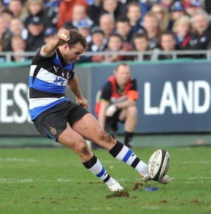 Olly Barkley Bath Rugby Guinness Premiership Editorial Stock Photo ...