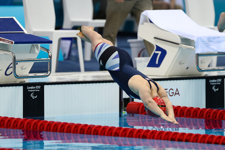 Paralympics Swimming Womens 100m Backstroke S8 Editorial Stock Photo ...