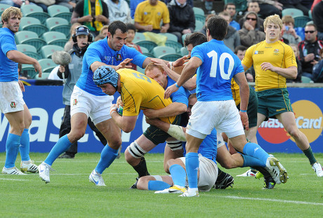 RWC C: Australia 32 Italy 6 - 11 Sep 2011 Stock Pictures, Editorial ...