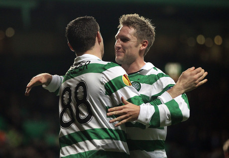 Football Europa League Celtic Vs Rennes Editorial Stock Photo - Stock ...