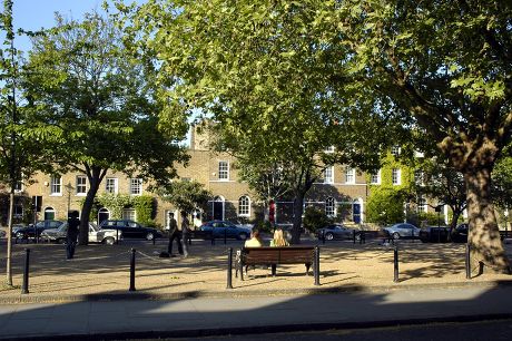 Georgian Houses Cleaver Square Kennington London Editorial Stock Photo ...