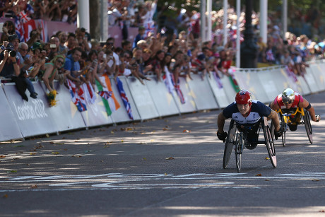 Paralympics Marathon Mens Marathon T46 Eddie Editorial Stock Photo ...