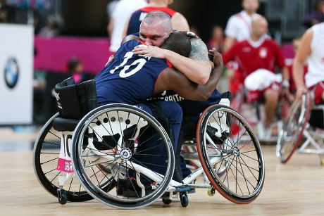 Paralympics Wheelchair Basketball Preliminaries Group B Editorial Stock ...