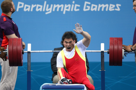 Paralympics Powerlifting Mens 56kg Group Jian Editorial Stock Photo ...