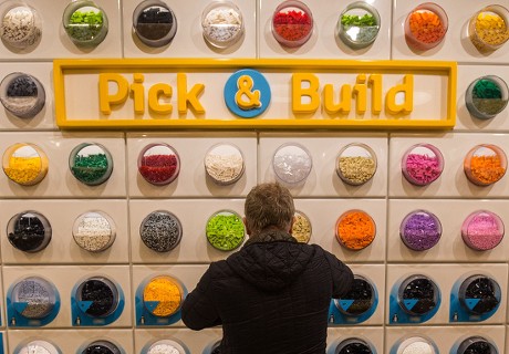 Customers Using Pick Build Station Editorial Stock Photo - Stock Image ...