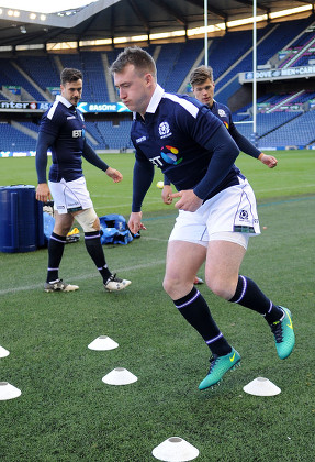 Stuart Hogg Scotland Full Back Scotland Editorial Stock Photo - Stock ...