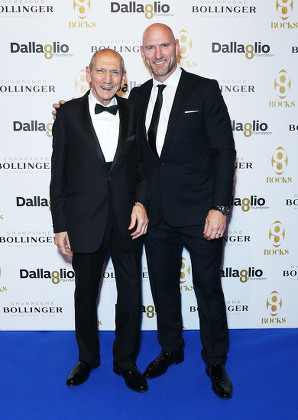 Lawrence Dallaglio Son Enzo Daughter Josie - Foto de stock de contenido ...