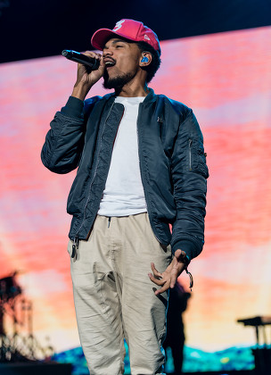 Chance Rapper Performing Chance Rapper Stage Editorial Stock Photo ...