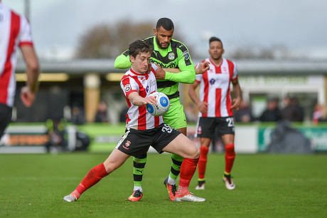 Forest Green Rovers Defender Dan Wishart Editorial Stock Photo - Stock ...