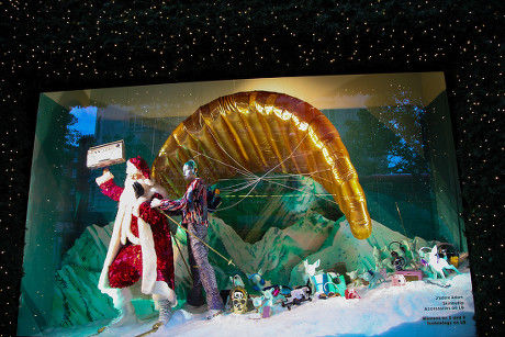 Selfridges Christmas Windows Display Editorial Stock Photo - Stock ...