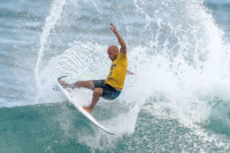 Pro Surfer Kelly Slater During Action Editorial Stock Photo - Stock ...