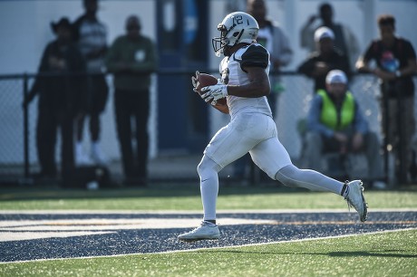 Stevensons Wide Receiver Devin Salisbury 12 Editorial Stock Photo ...