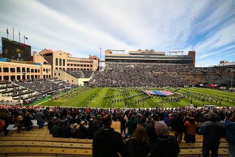 Colorado Marching Band Plays National Anthem Editorial Stock Photo ...