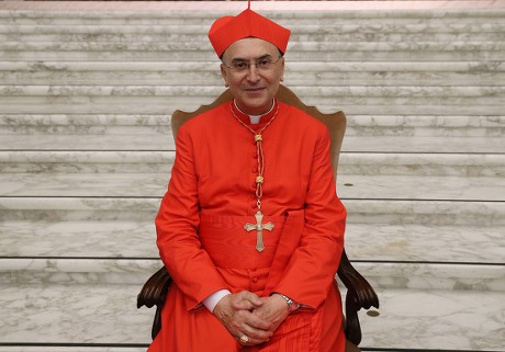 Cardinal Mario Zenari Archbishop Zuglio Italy Editorial Stock Photo ...
