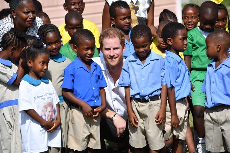 Prince Harry Visits Holy Trinity Primary Editorial Stock Photo - Stock ...