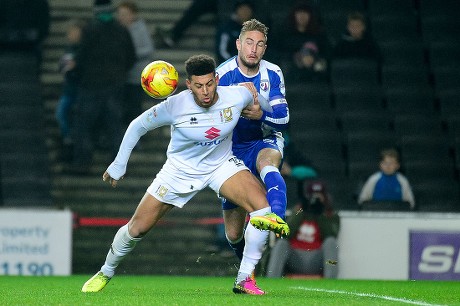 Milton Keynes Dons Midfielder Daniel Powell Editorial Stock Photo ...