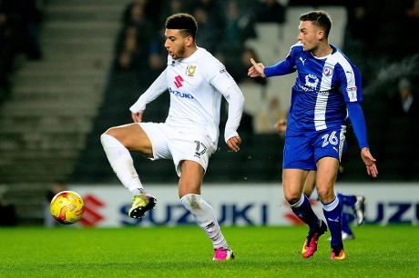 Milton Keynes Dons Midfielder Daniel Powell Editorial Stock Photo ...