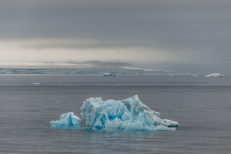 Small Iceberg Off Austfonna Glacier Nordaustlandet Editorial Stock ...