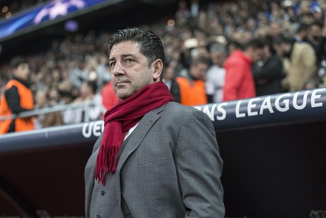 Benficas Coach Rui Vitoria Looks On Editorial Stock Photo - Stock Image ...