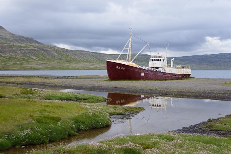 Gardar Ba 64 Steel Ship Shipwreck Editorial Stock Photo - Stock Image ...