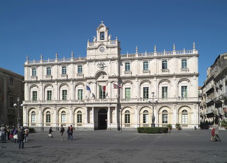 Siculorum School University Catania Province Catania Editorial Stock ...