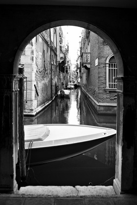 Small Channel Black White Unesco World Editorial Stock Photo - Stock ...