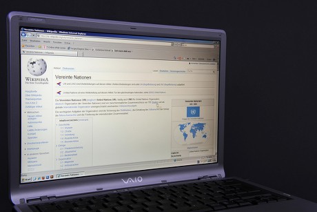 Website German Wikipedia Webpage On Screen Editorial Stock Photo ...