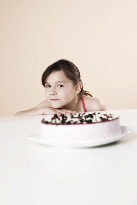 Model Released Girl Looking Hungrily Towards Editorial Stock Photo ...