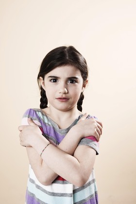 Model Released Shy Girl Looking Surprised Editorial Stock Photo - Stock ...