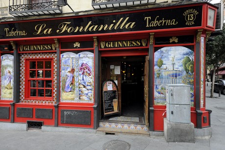 Paintings On Tiles Taberna La Fontanilla Editorial Stock Photo - Stock ...
