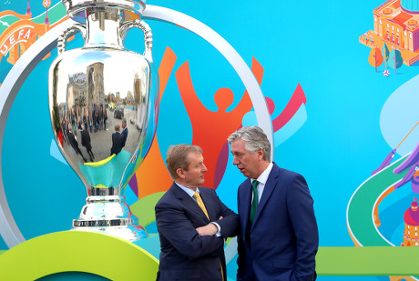 imágenes de UEFA EURO 2020 Dublin City Brand Launch, CHQ Building ...