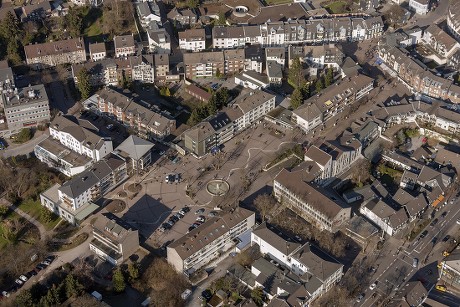 Aerial View Neuer Markt Square Haan Editorial Stock Photo - Stock Image ...