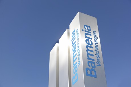 Sculpture Logo Barmenia Versicherungen Insurance Group Editorial Stock ...