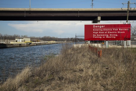 Electric Fish Barrier Installed By Us Editorial Stock Photo - Stock ...