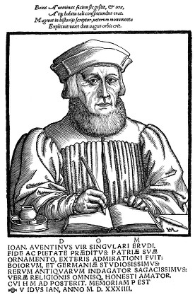 Historical Engraving Portrait Johann Georg Turmair Editorial Stock ...