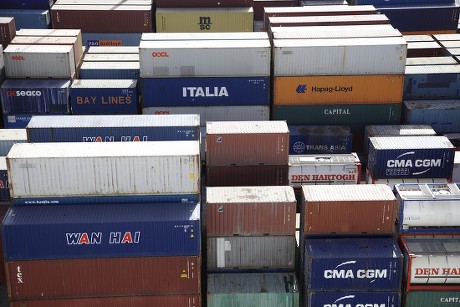 Containers Port Muscat Oman Middle East Editorial Stock Photo - Stock ...