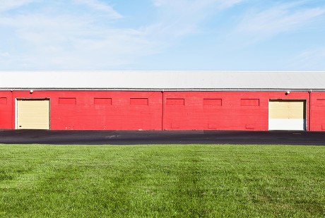 Red Warehouse Buildings Fish Factory Akranes Editorial Stock Photo ...