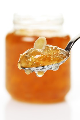 Ginger Jam On Spoon Jar Editorial Stock Photo - Stock Image | Shutterstock