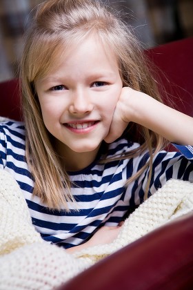 Model Released 10yearold Girl Portrait Editorial Stock Photo - Stock ...