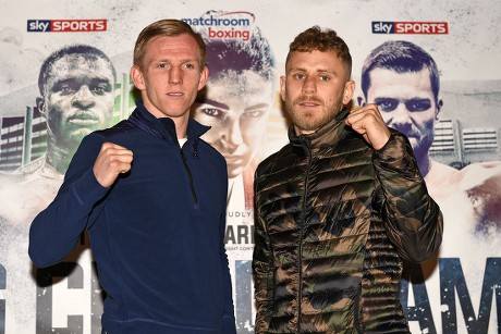 Boxer Ronnie Clark R Offers Martin Editorial Stock Photo - Stock Image ...